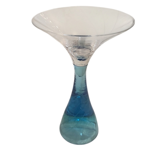 Bombay | Dining | Vintage Bombay Sapphire Martini Glass Etched Crystal ...